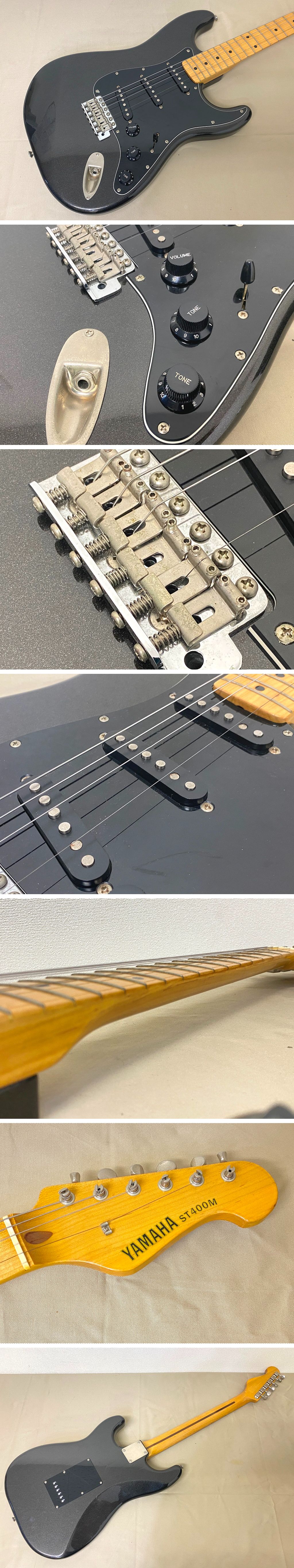 【やや傷や汚れあり】1円スタート YAMAHA エレキギター 黒 ST400M 弦楽器 音楽 趣味 ホビー ストラト ソフトケース付きの落札情報詳細 - ヤフオク落札価格検索 オークフリー